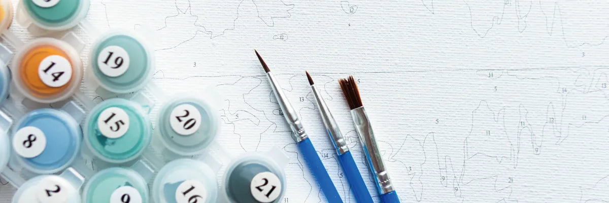 How To Cover Lines in Paint by Numbers? A guide for beginners – 1001Canvas