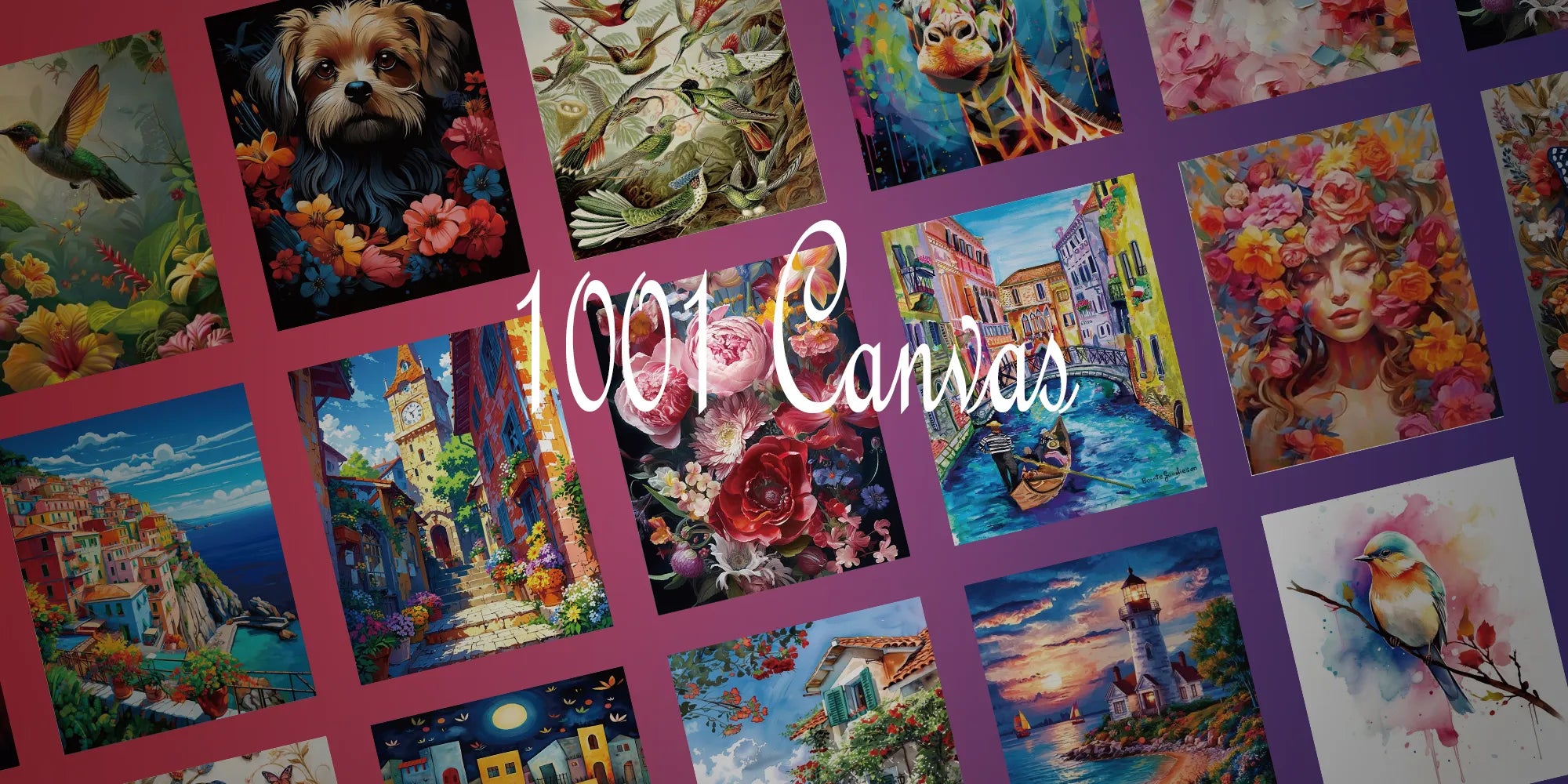 Create Your Own Custom Paint by Numbers Kits – 1001Canvas