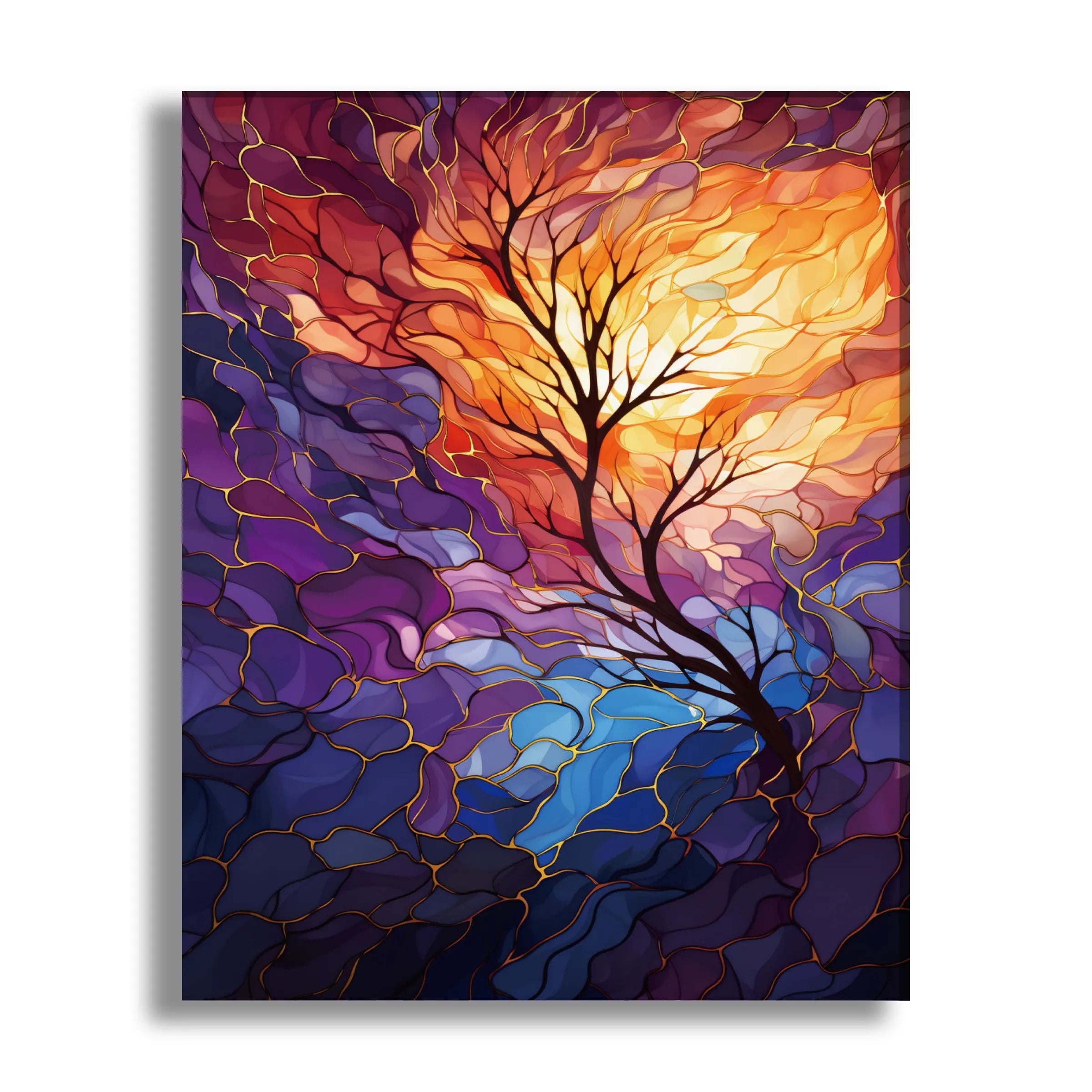 Ember Arbor Paint by Numbers - Warm Forest Art – 1001Canvas