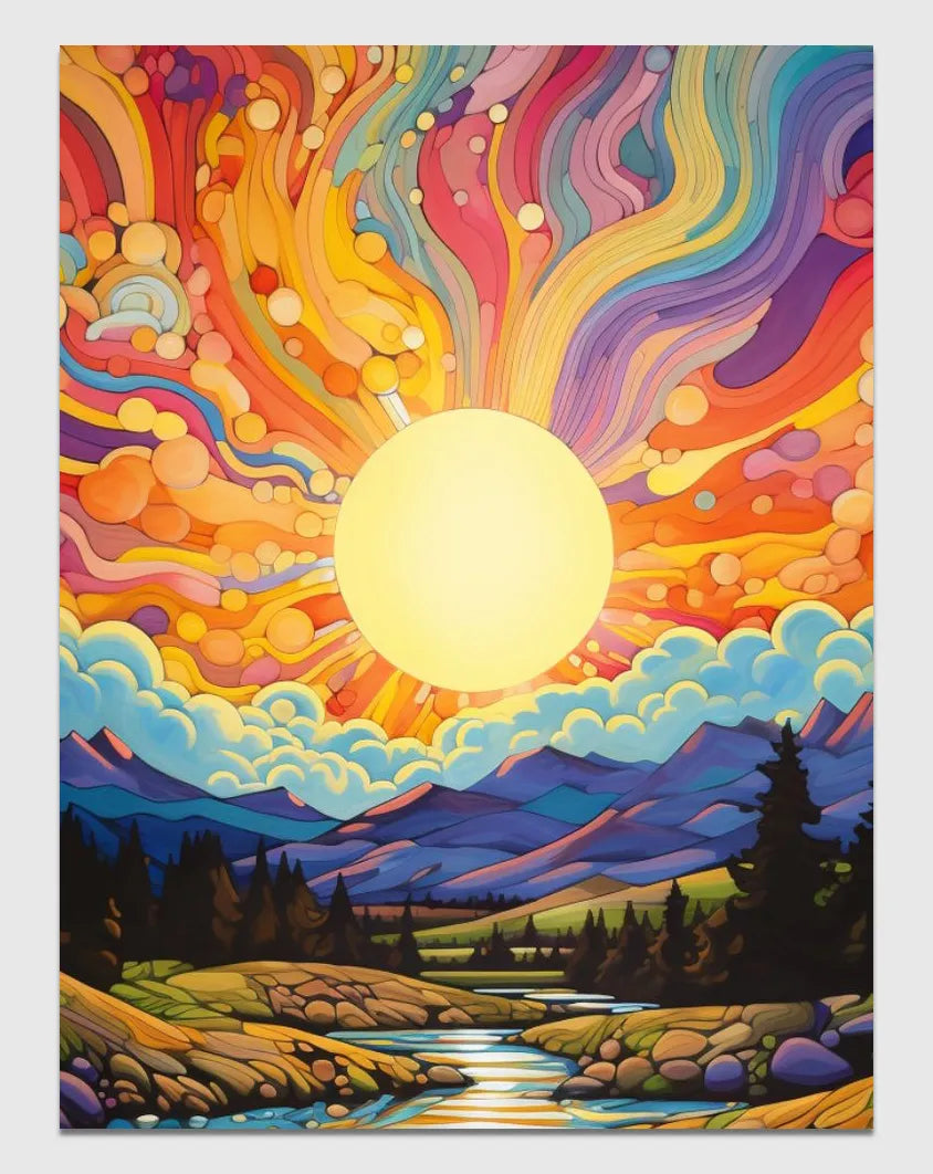 The Dawn-Paint By Numbers 1001 Canvas – 1001Canvas
