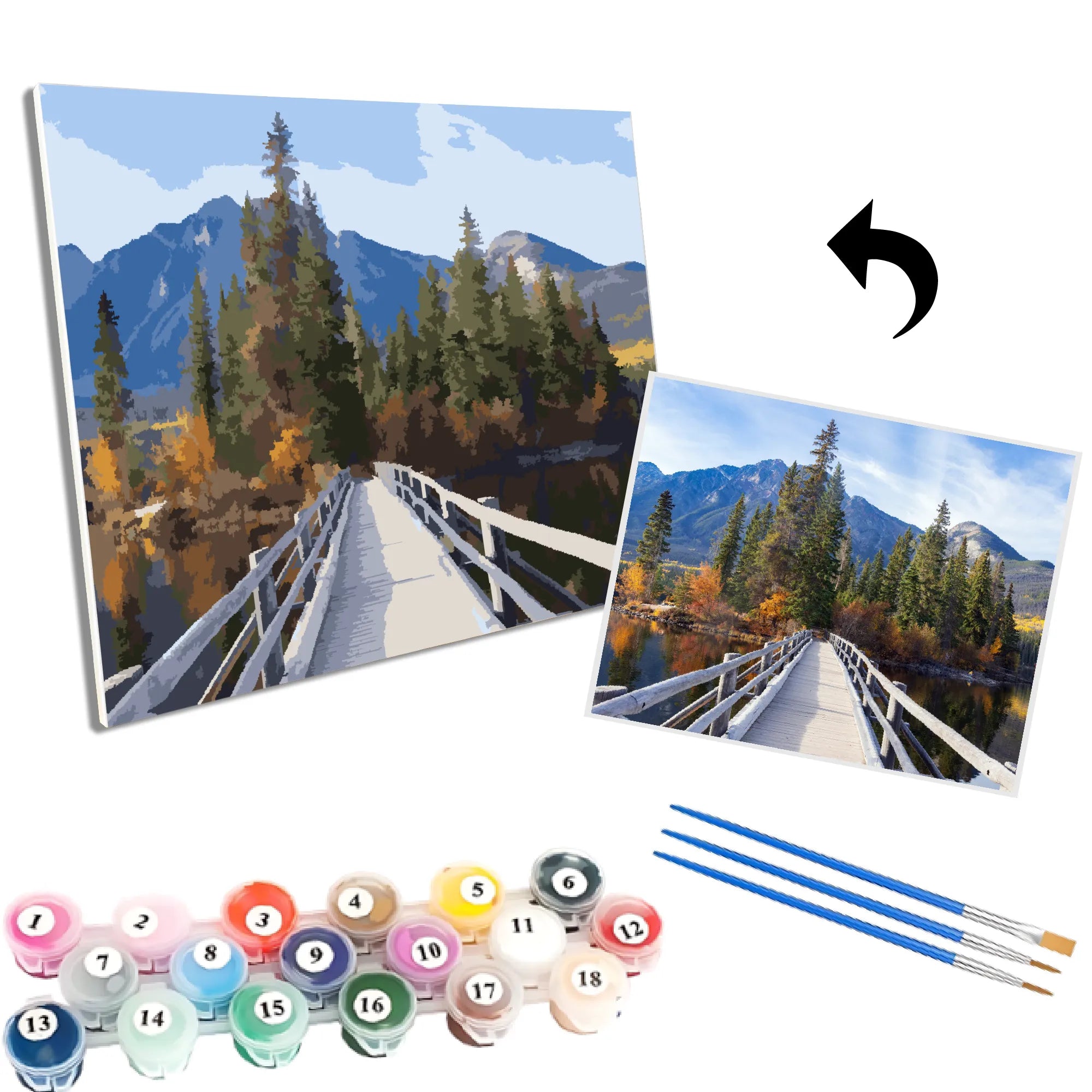 Paint by Numbers Kits | Custom Paint by Numbers for Adults – 1001Canvas